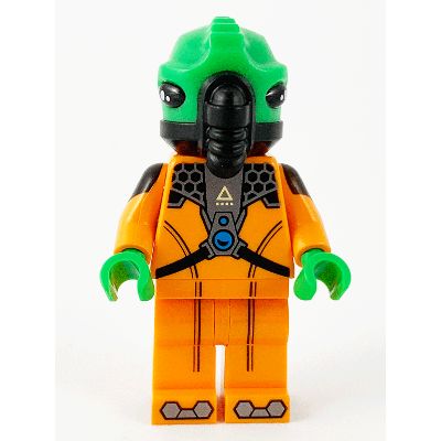 Minifigure: Alien, Series 21 (Minifigure Only), col384 | The Minifig Shop