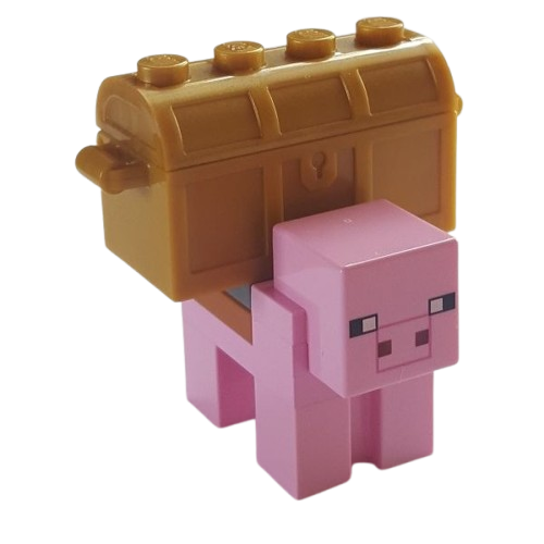 Animal: Minecraft Pig, Piggy Bank - Brick Built, minepig05 | The ...