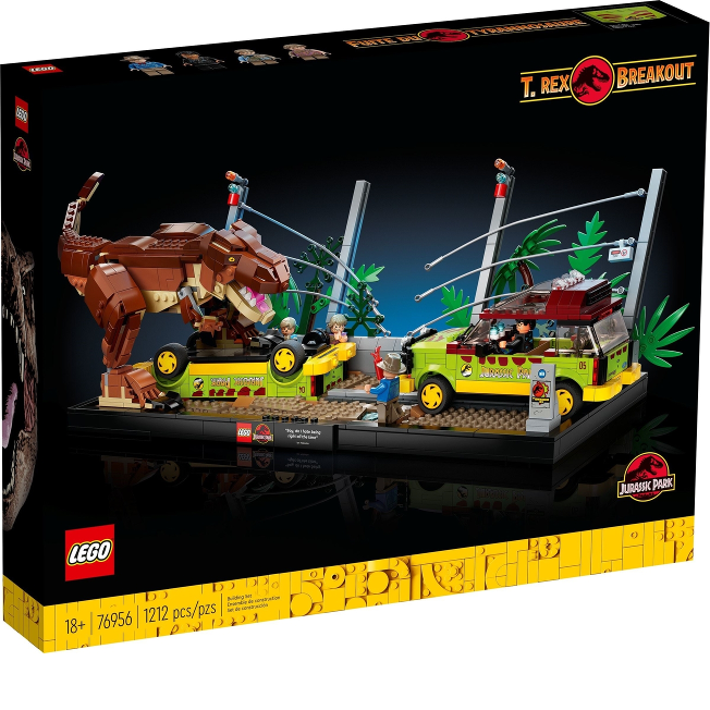 Set: 76956 - T. rex Breakout | The Minifig Shop