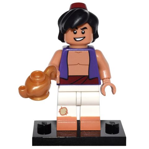 Minifigure: Aladdin, Disney, Series 1 (Complete Set with Stand and ...