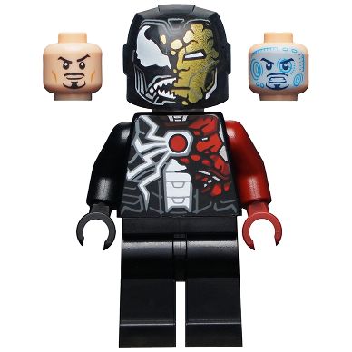 Minifigure: Iron Venom - Headgear Partially Transformed, sh0697 | The ...