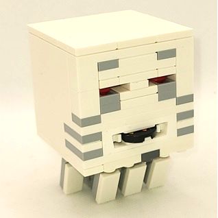 Animal: Minecraft Ghast, Internal Parts #2 - Brick Built, mineghast02 ...