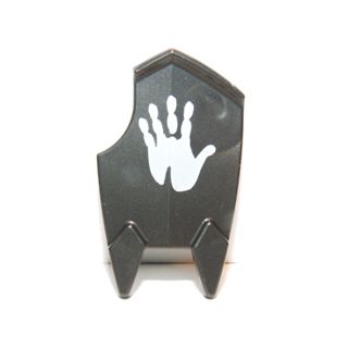 Part: Minifigure, Shield Broad Spiked Bottom and Cutout Corner (Uruk ...