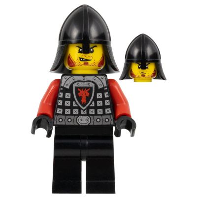 Minifigure: Castle - Dragon Knight Scale Mail with Dragon Shield and ...