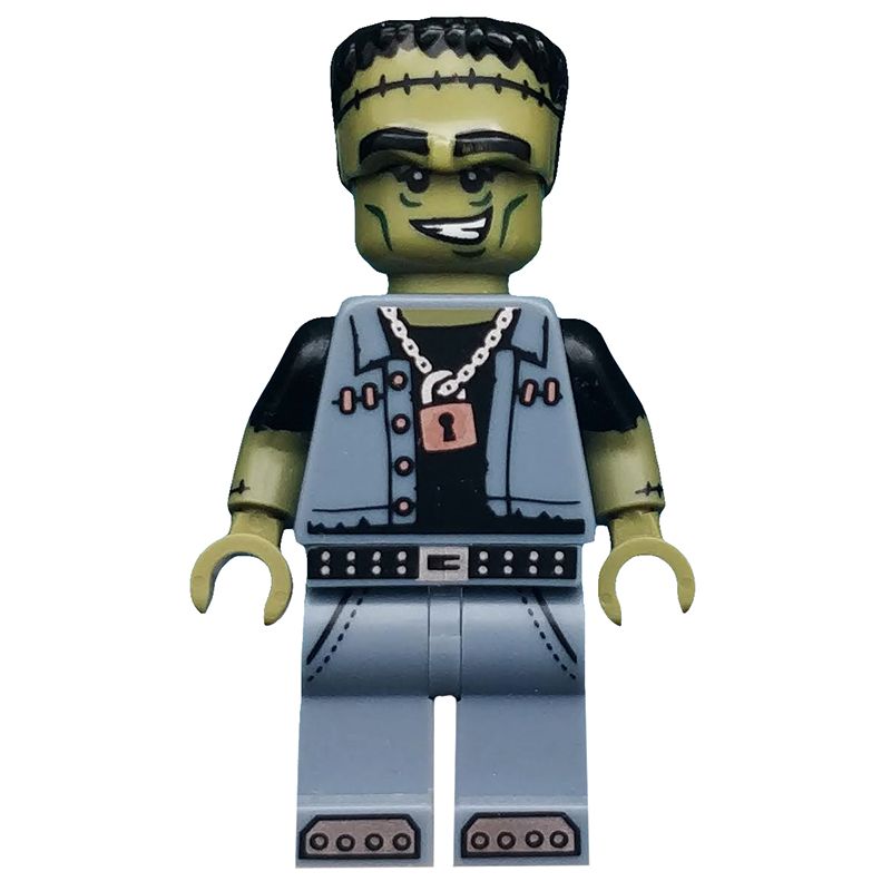 Minifigure: Monster Rocker, Series 14 (Minifigure Only without Stand ...