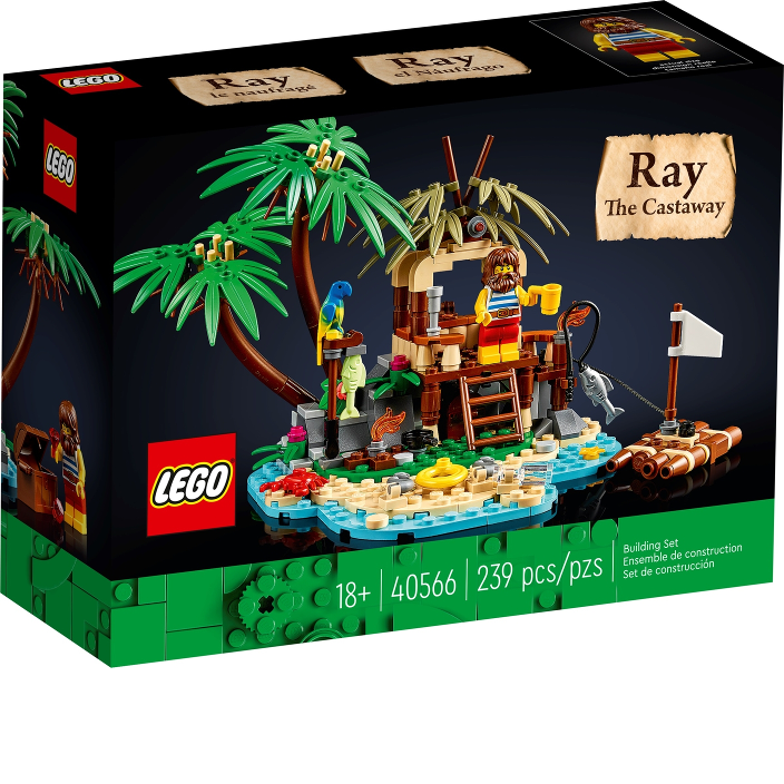Set: 40566 - Ray the Castaway | The Minifig Shop