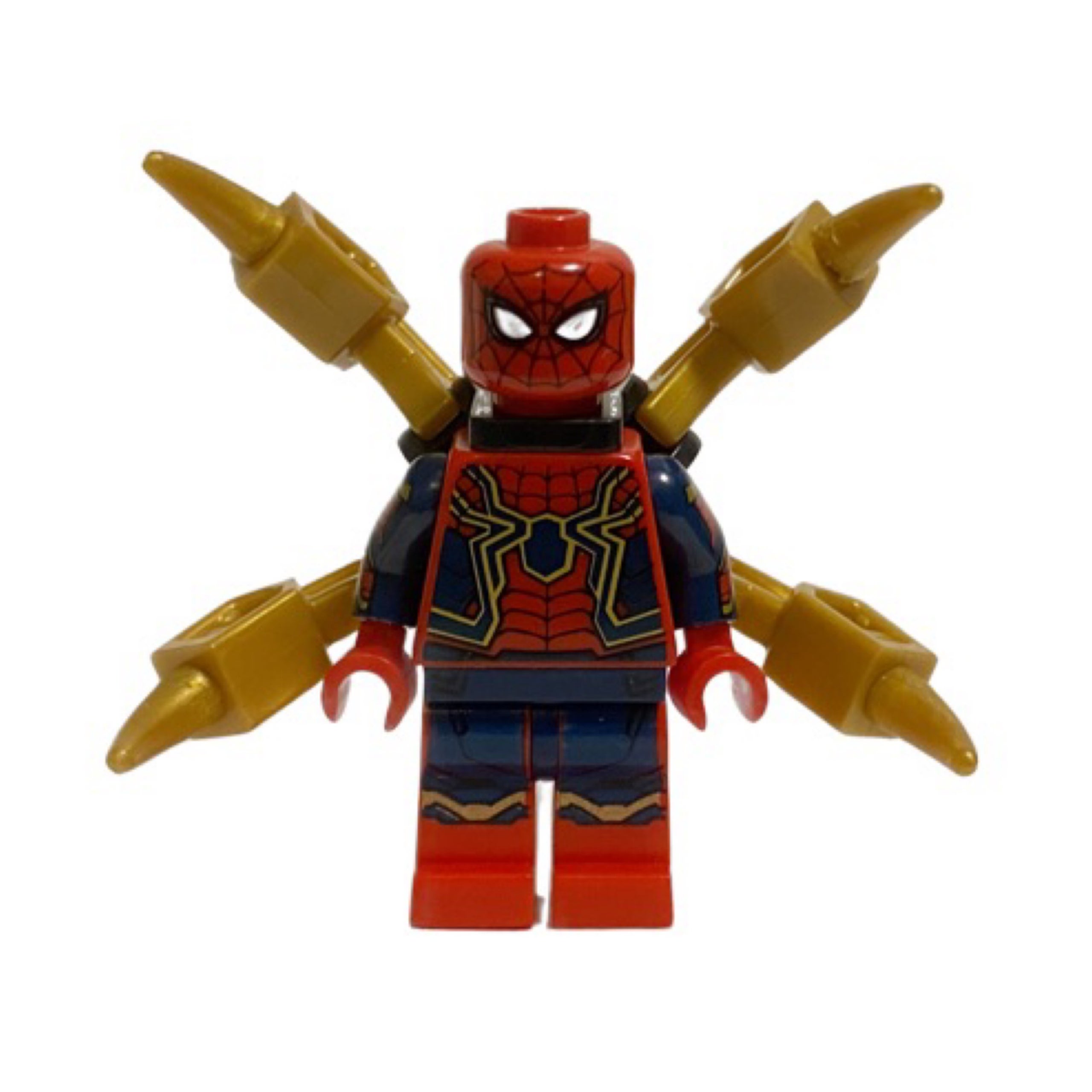 Minifigure: Iron Spider-Man (Mechanical Arms with Barbs), sh0510 | The ...