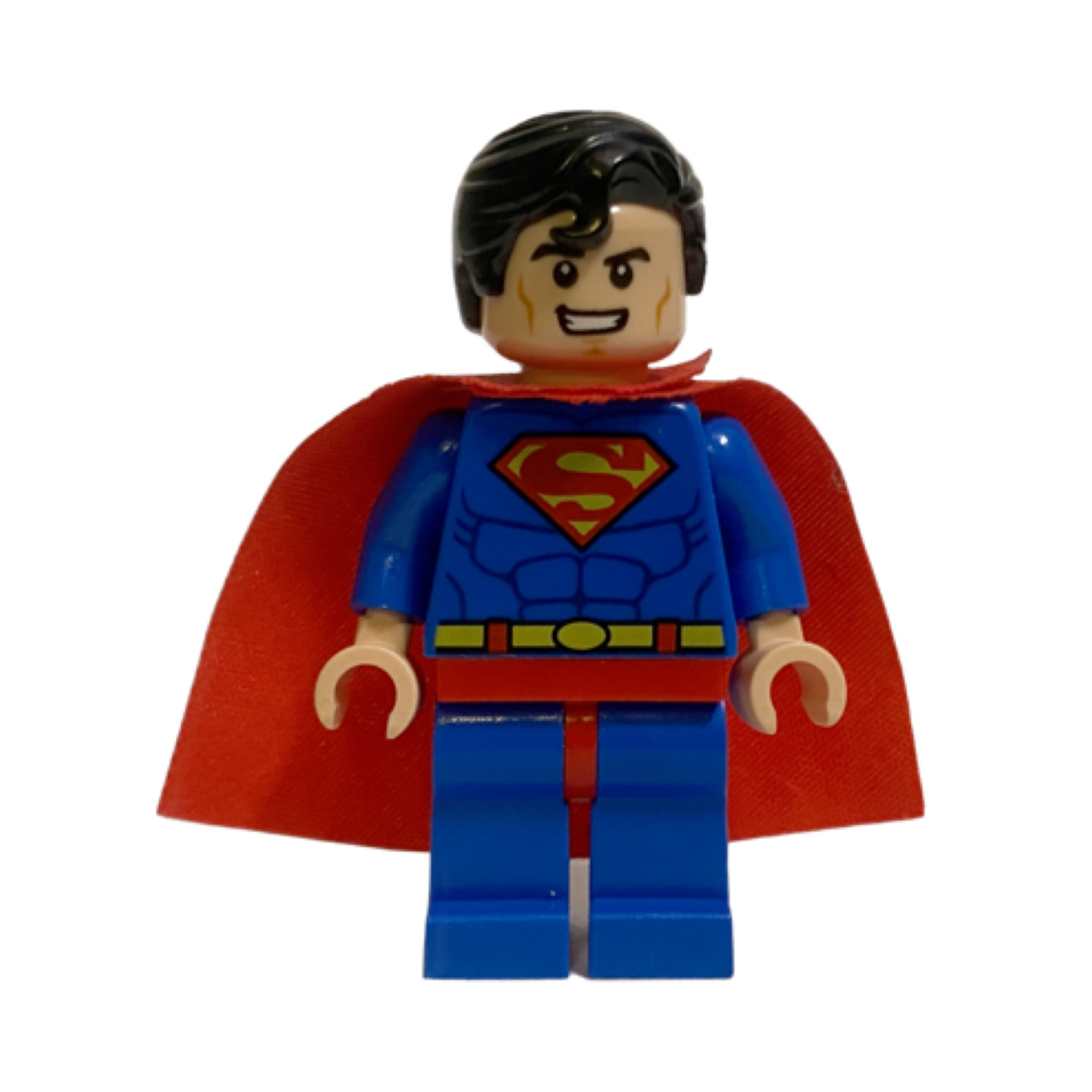 Minifigure: Superman (Red Eyes on Reverse, Shiny Starched Cape), dim019 ...