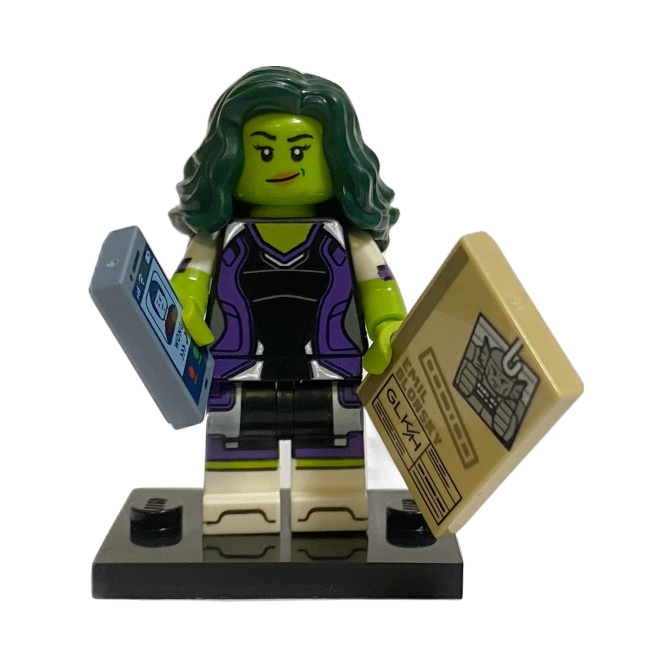 Minifigure: She-Hulk (Marvel Series 2), colmar2-5 | The Minifig Shop