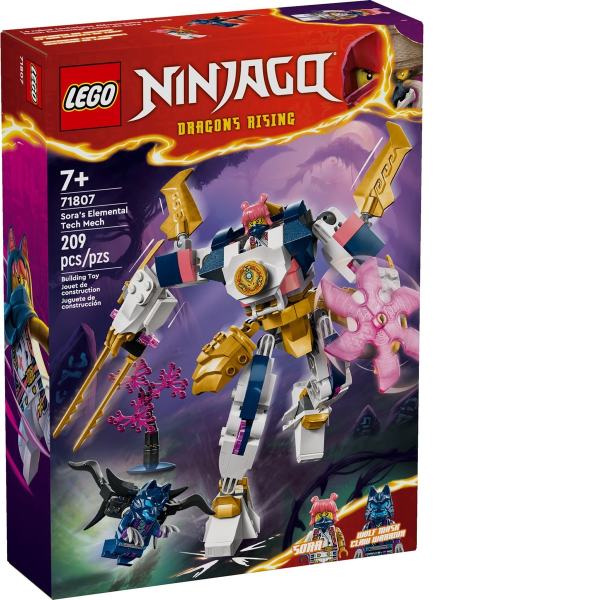 Set: 71807 - Sora's Elemental Tech Mech | The Minifig Shop