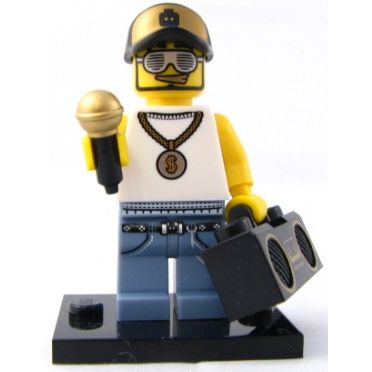 Minifigure: Rapper (Series 3), col03-15 | The Minifig Shop