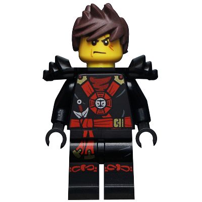 Minifigure: Kai (Deepstone Armor) - Possession, Hair, njo261 | The ...