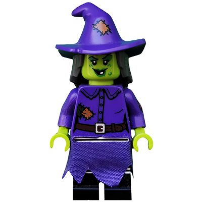 Minifigure: Wacky Witch, Series 14 (Minifigure Only), col214 | The ...