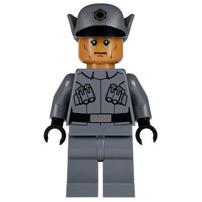 Minifigure: First Order Officer (Lieutenant / Captain) - Male, sw0670 ...