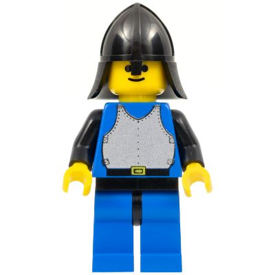 Minifigure: Breastplate - Blue with Black Arms, Blue Legs with Black ...