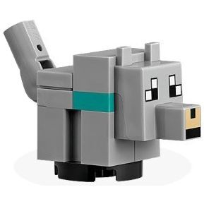 Animal: Minecraft Wolf, Tamed, Baby - Brick Built, minewolf06 | The ...