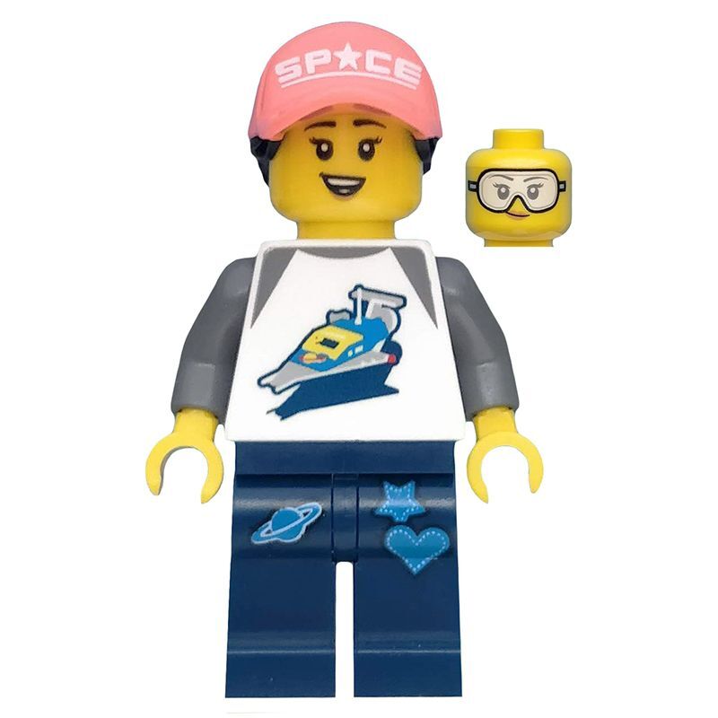 Minifigure Space Fan Series 20 Minifigure Only without Stand and Accessories col363 The Minifig Shop