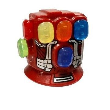 Minifigure: Hand Large Minifigure Right, Infinity Gauntlet with Silver ...