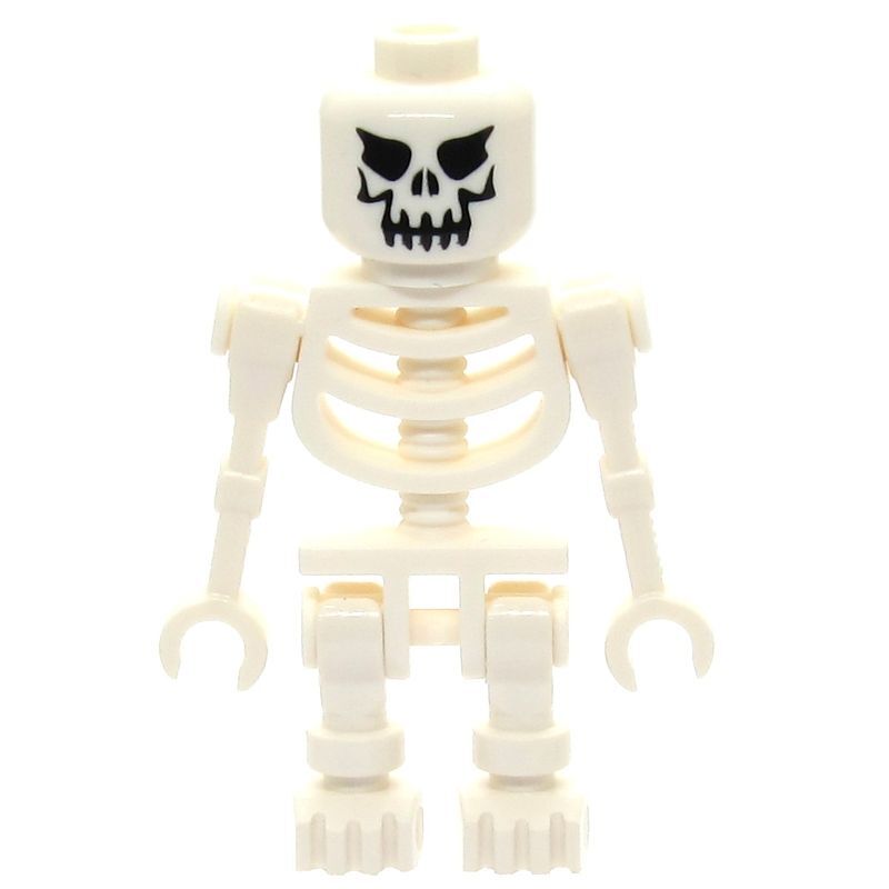 Minifigure: Skeleton, Fantasy Era Torso with Evil Skull, gen018 | The ...