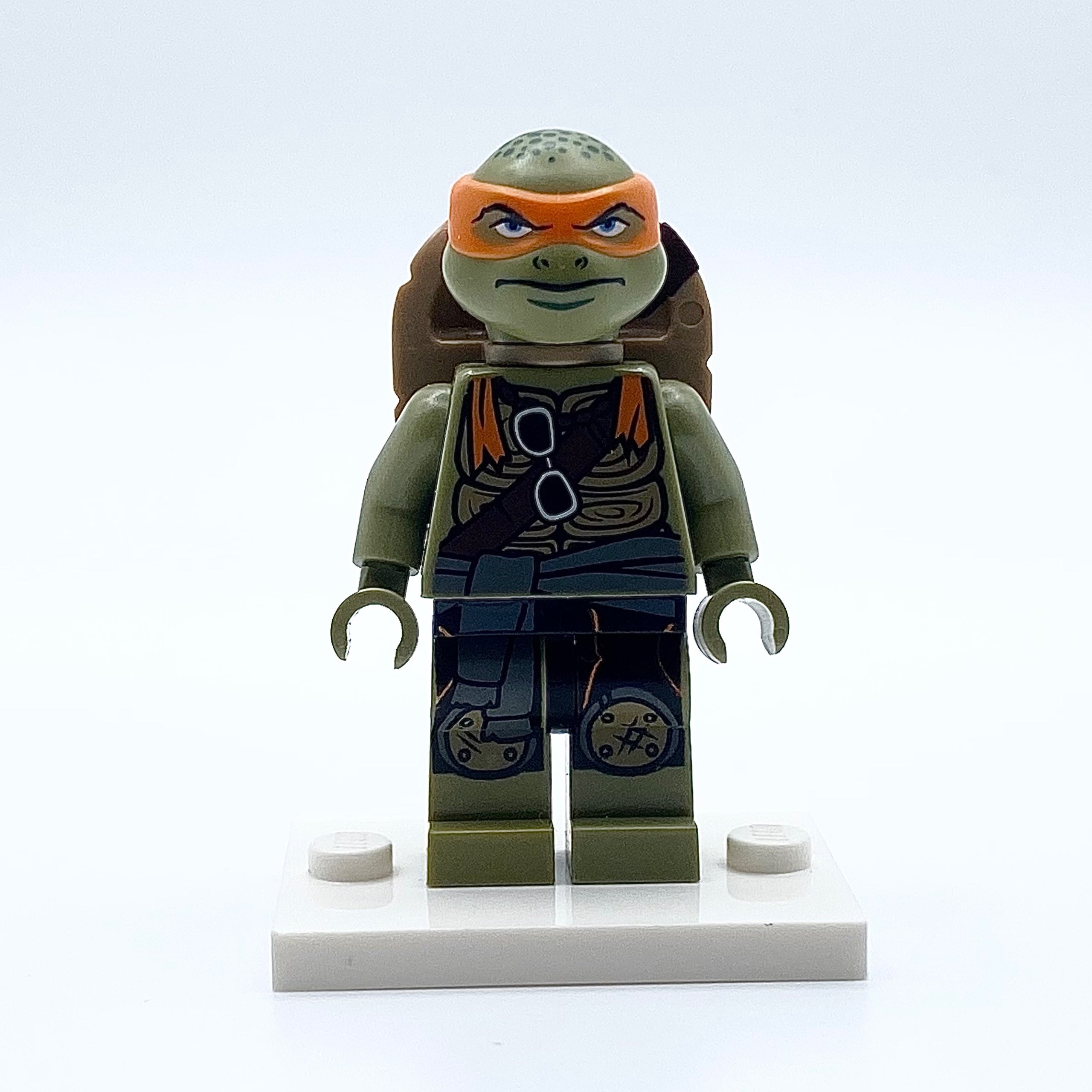 Minifigure: Michelangelo, Frown (Movie Version), tnt040 | The Minifig Shop