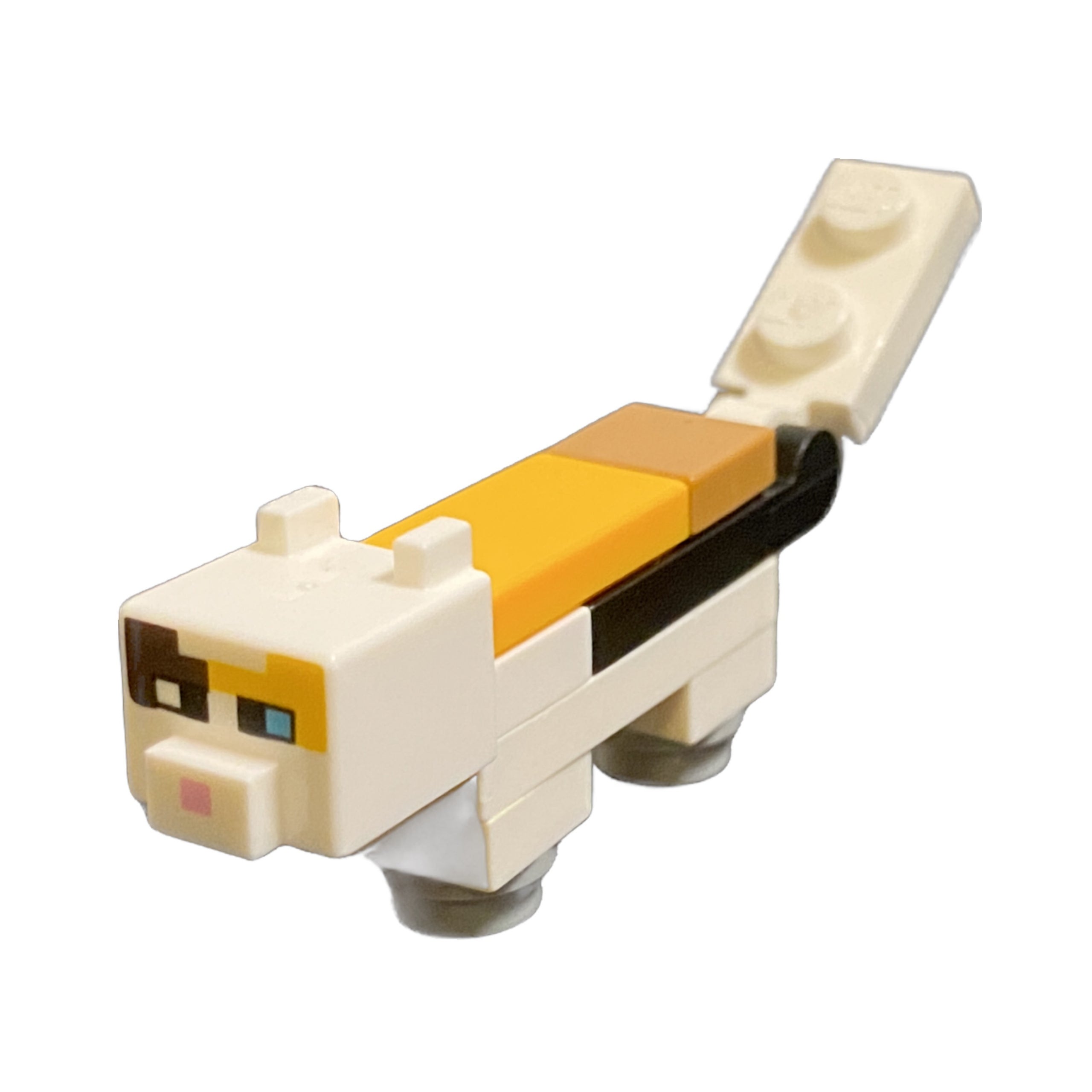 Animal: Minecraft Calico Cat, minecat02 | The Minifig Shop