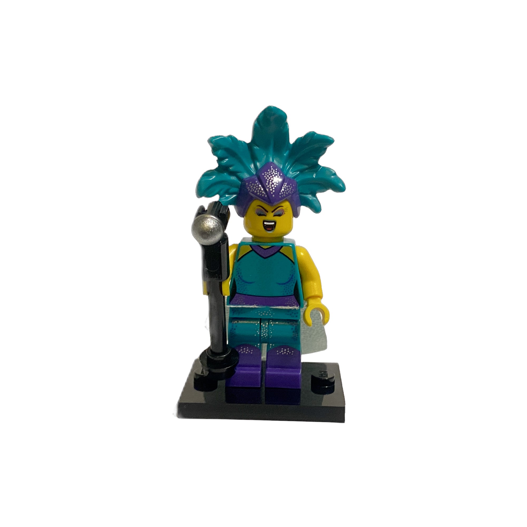 Minifigure: Cabaret Singer (Series 21), col21-12 | The Minifig Shop