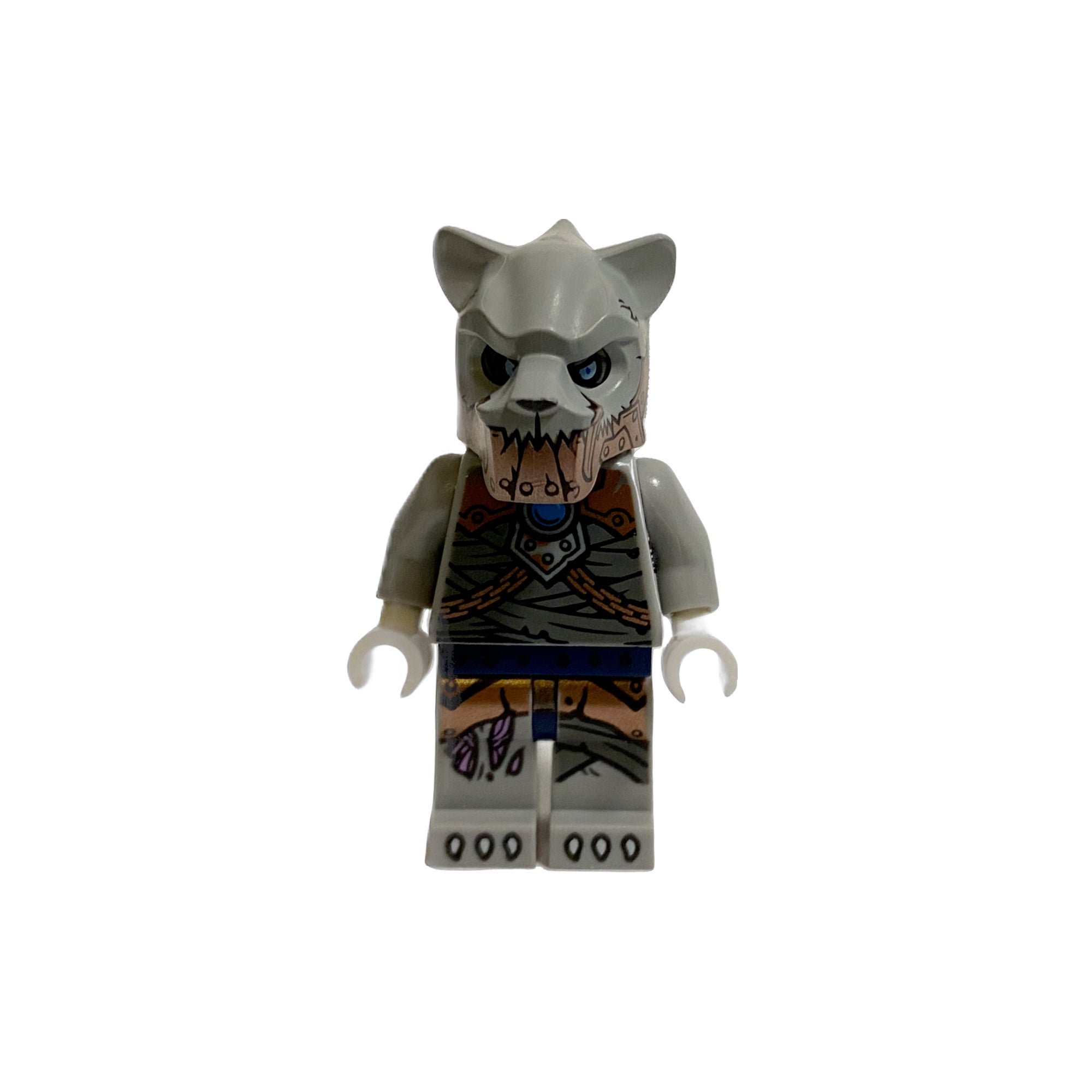 Minifigure: Saber-Tooth Tiger Warrior 1, loc125 | The Minifig Shop