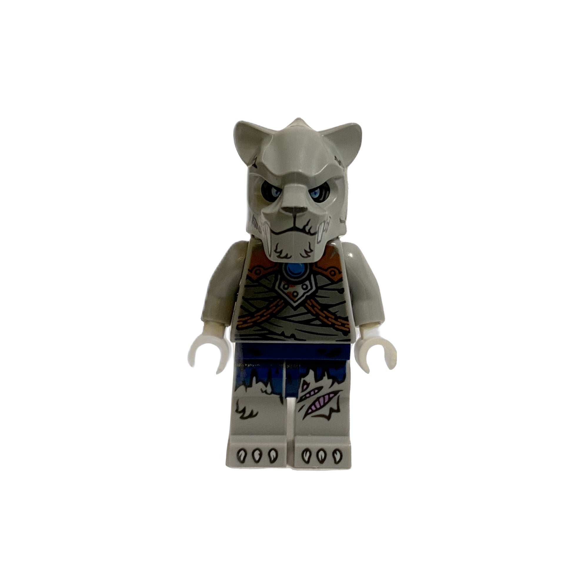 Minifigure: Saber-Tooth Tiger Warrior 2, loc126 | The Minifig Shop