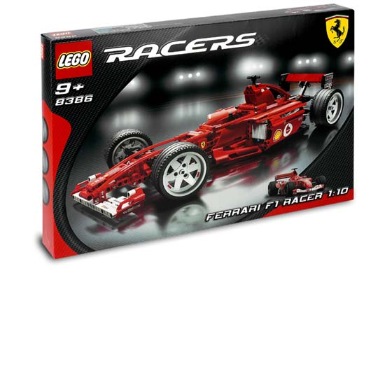Set: 8386 - Ferrari F1 Racer 1:10 | The Minifig Shop